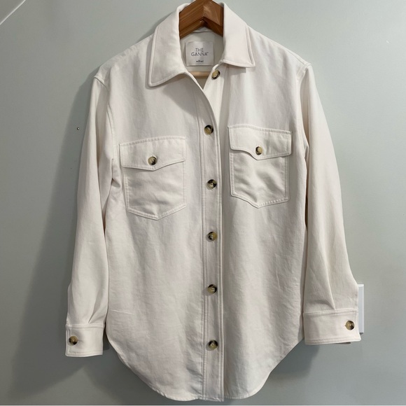 Wilfred | Tops | Wilfred The Ganna Shirt Jacket Shacket | Poshmark